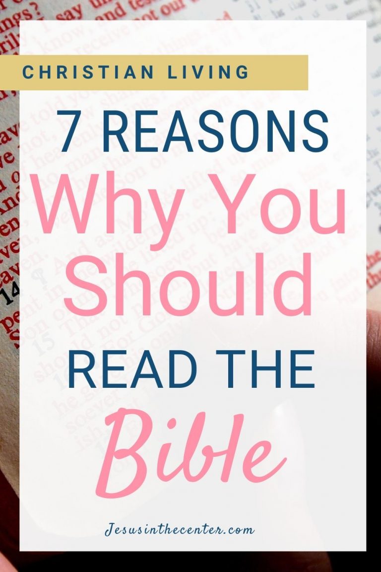 7 Important Reasons Why You Should Read The Bible Daily | Jesus in the ... 7 Important Reasons Why You Should Read The Bible Daily | Jesus in the ...